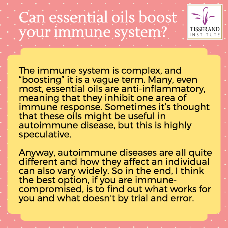 Immune Boost with Essential Oils - Tisserand Institute